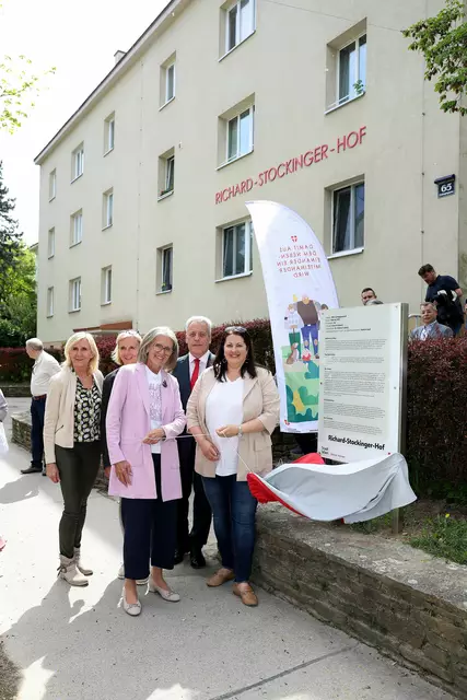 Cottagegasse: Döblinger Gemeindebau wurde nach Richard Stockinger ...