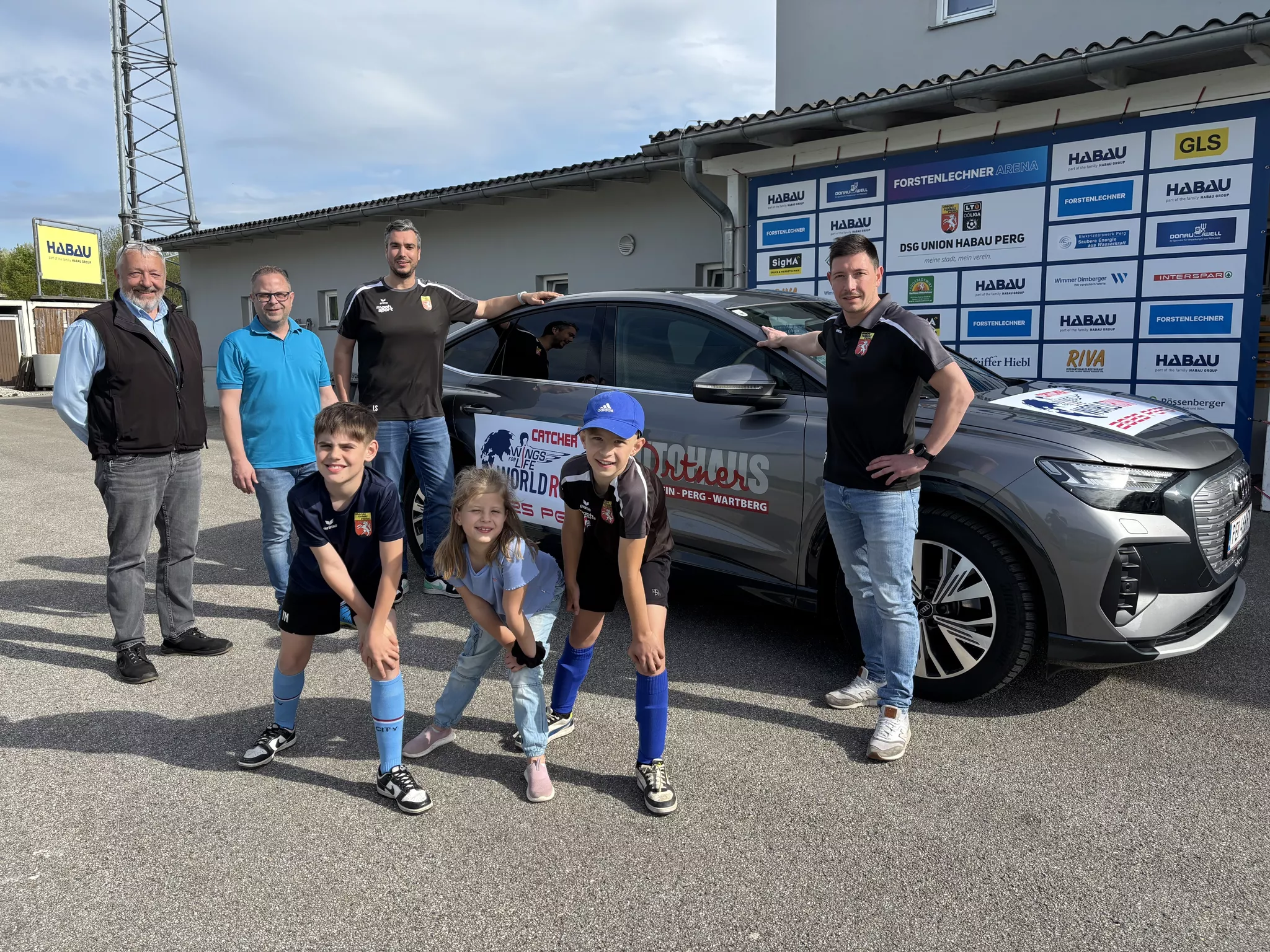 Mit "Catcher Car": Perg läuft gemeinsam für "Wings for Life" - Perg