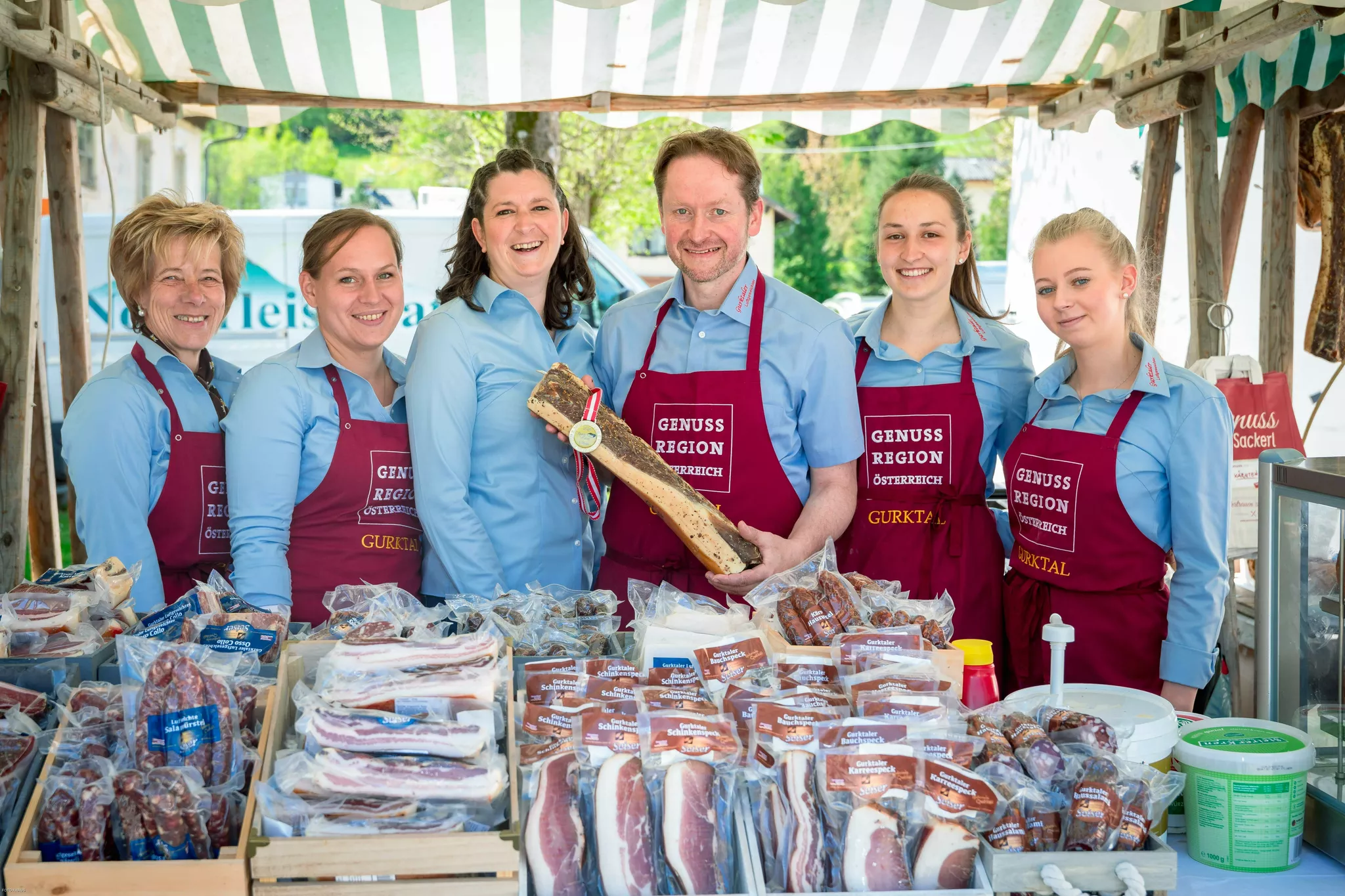 Genussland Kärnten präsentiert: Gurktaler Luftgeselchter Speck - Kärnten