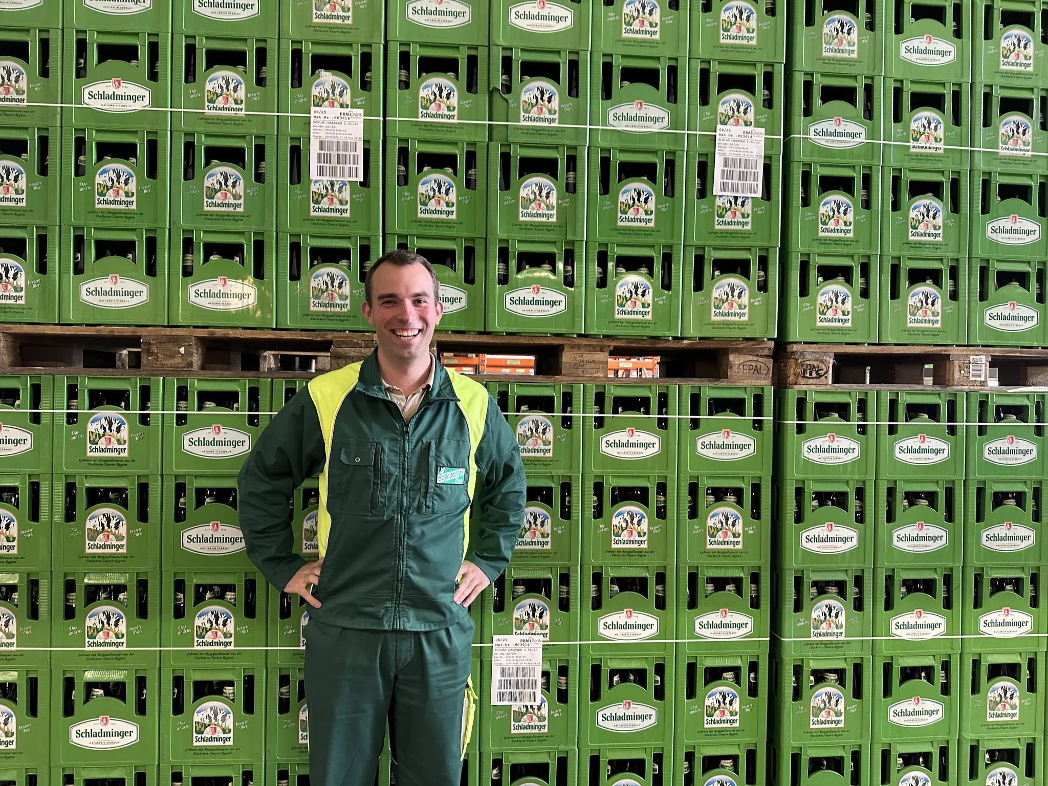 Braumeister Michael Hehenberger: "Ich hatte sofort einen guten Eindruck ...