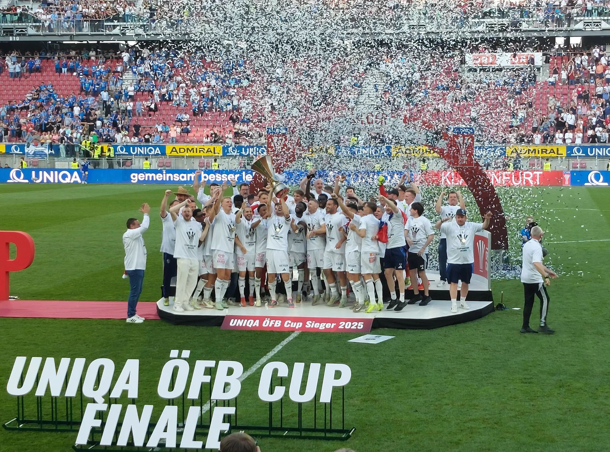 Bildergallerie: UNIQA ÖFB Cup-Finale: RZ Pellets WAC ist ÖFB UNIQA Cupsieger - Villach Land