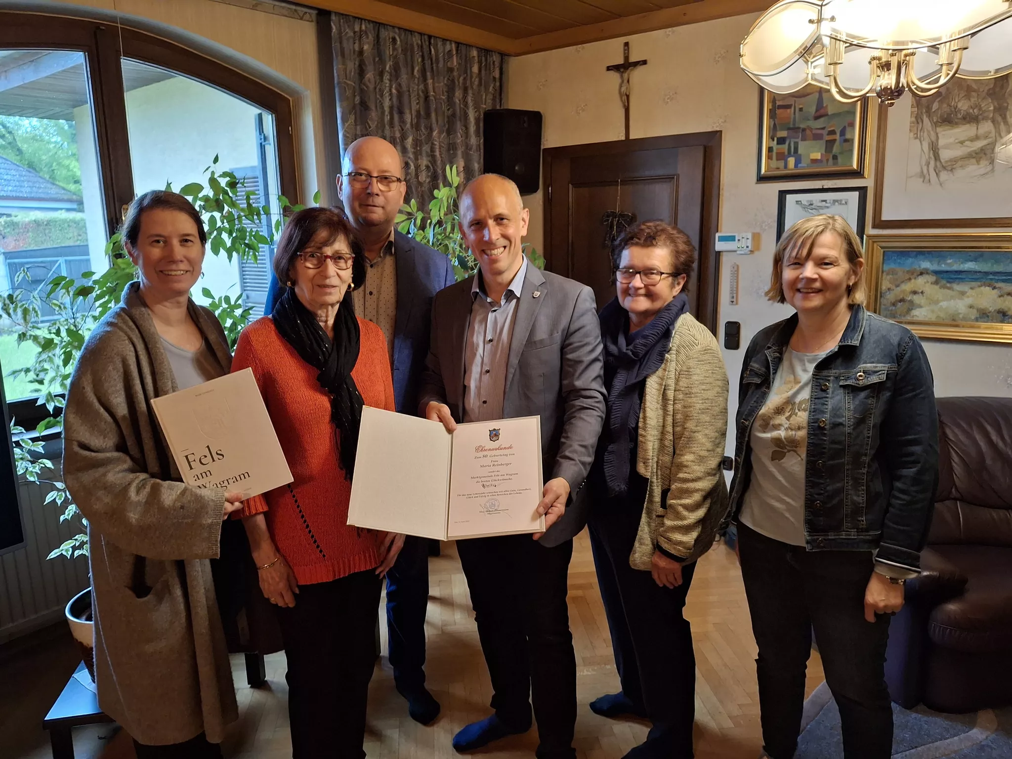 Es wurde in Fels gefeiert: Der 80. Geburtstag von Maria Reinberger - Tulln