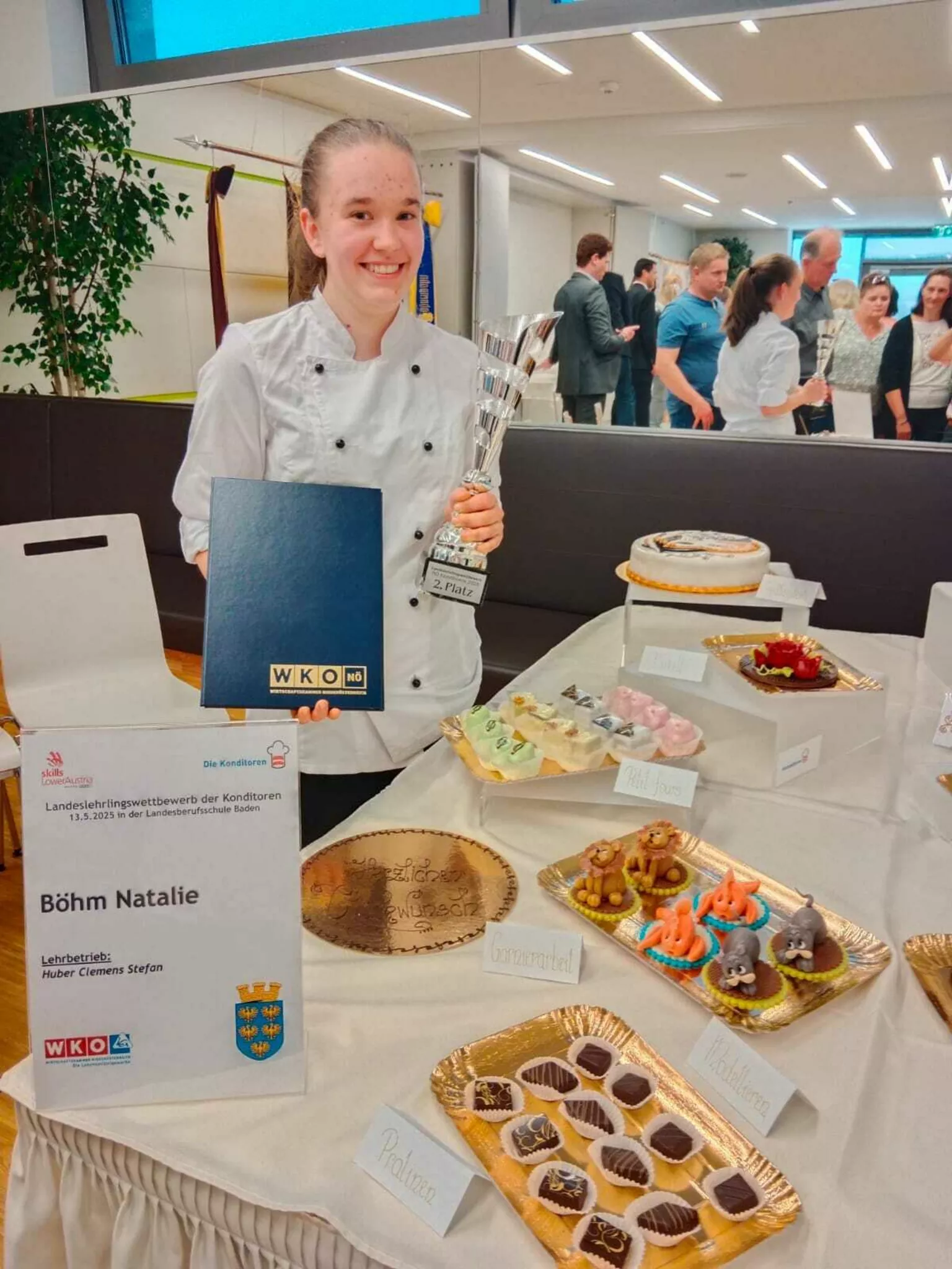 Silber bei NÖ-Lehrlingsbewerb: Auszeichnung für Natalie Böhm aus ...