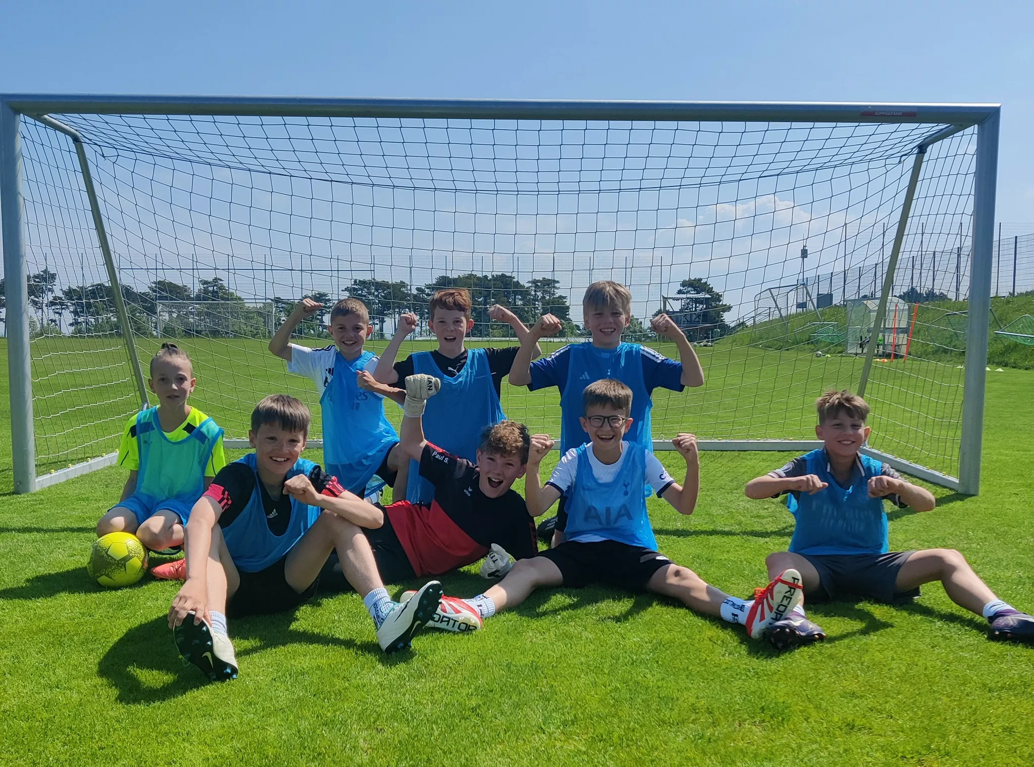 SMS St. Valentin: U13 war auf Fußball-Trainingslager in Lindabrunn - Enns