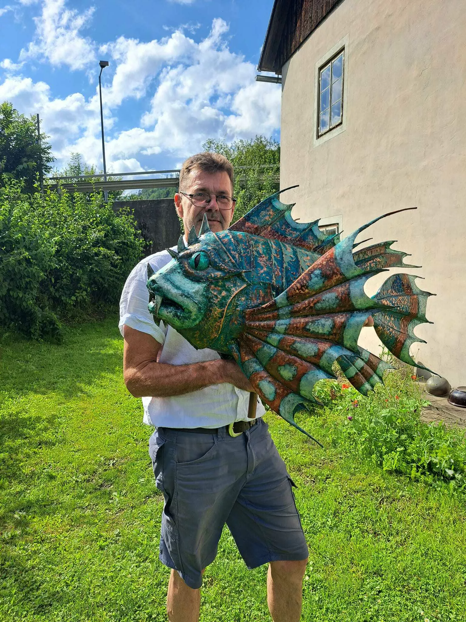 Volles Haus bei der Eröffnung: Gernot Jungmeier eröffnet eine Werkschau ...
