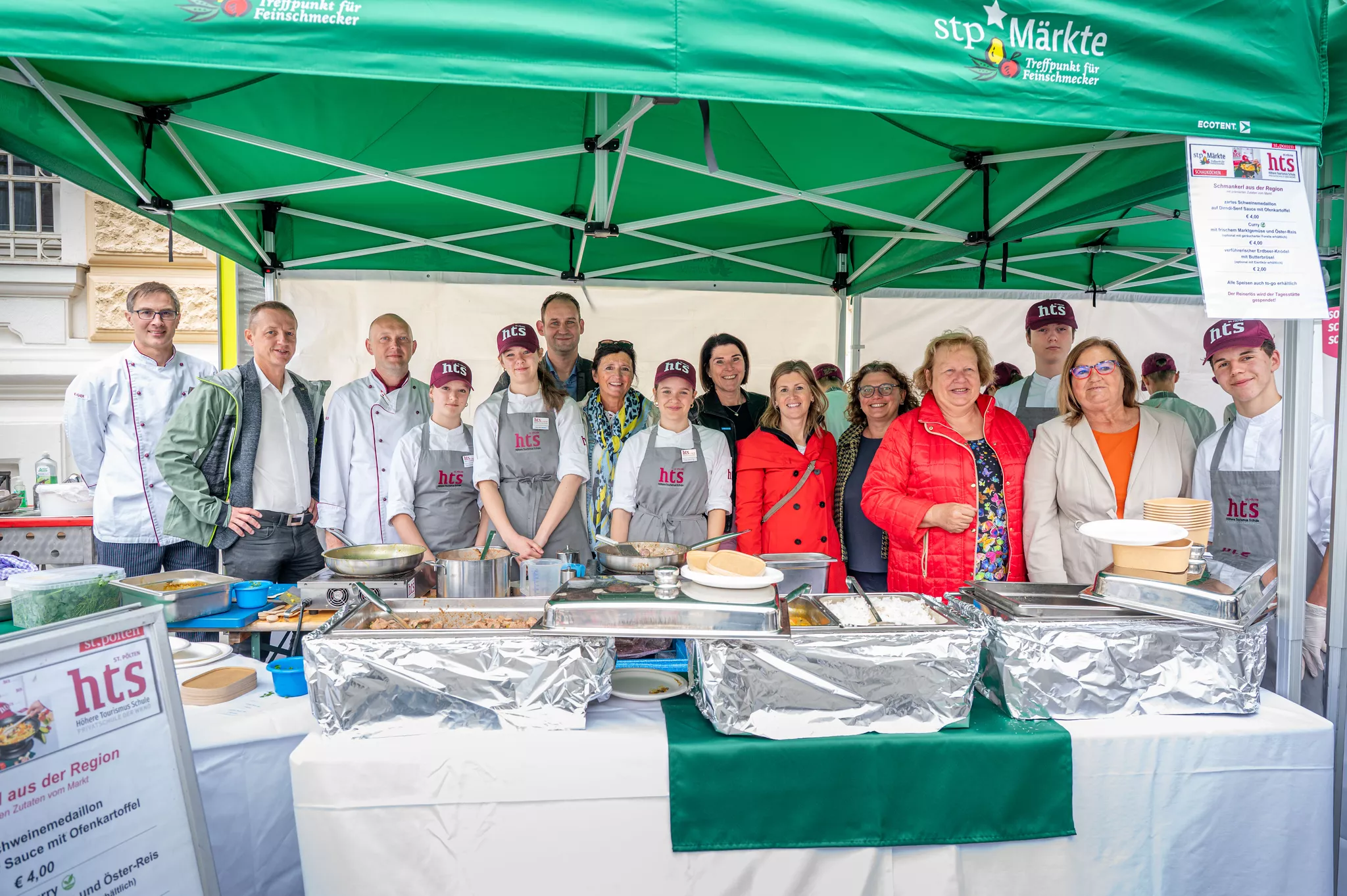 HTS St. Pölten ist engagiert: Kulinarik, Kaffee und internationale ...