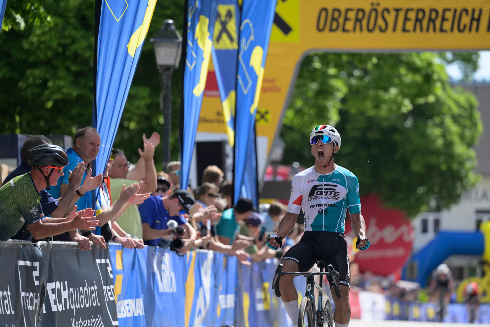 Sieg für Edgar David Cadena: 3. Etappe der Oberösterreich Rundfahrt in Aigen-Schlägl - Rohrbach