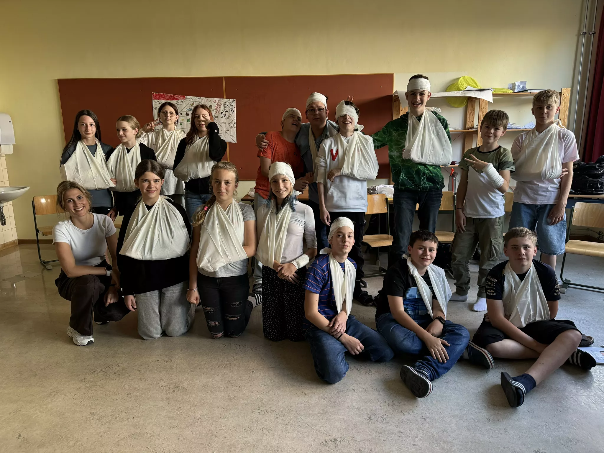 Eine sichere Schule: Die Mittelschule Stainz ist "Erste Hilfe FIT" - Deutschlandsberg