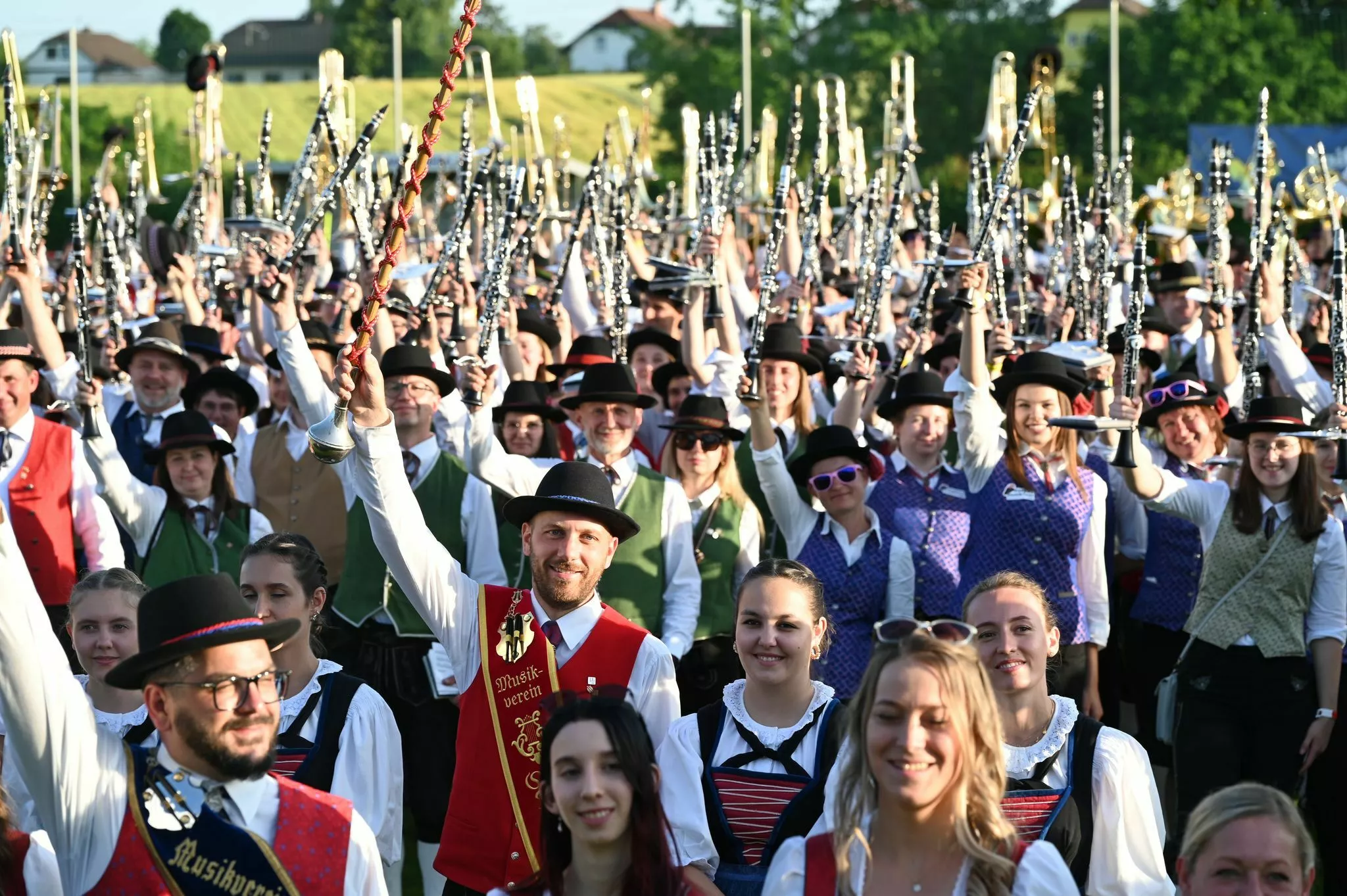 Hagenberg: 31 Kapellen glänzten beim Bezirksmusikfest in Hagenberg ...