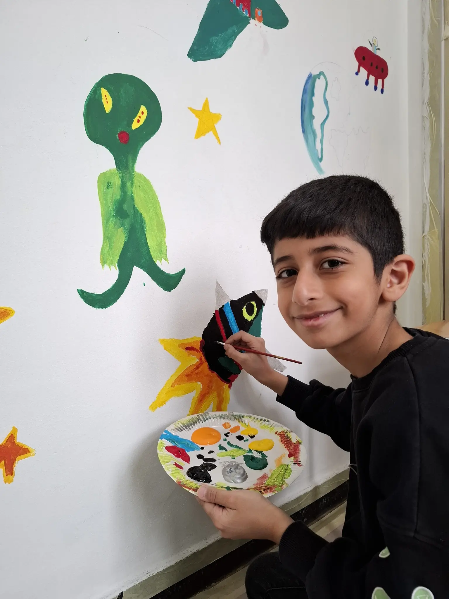 Kunst trifft Kosmos: Penzinger Schulkids brachten das Weltall auf ...