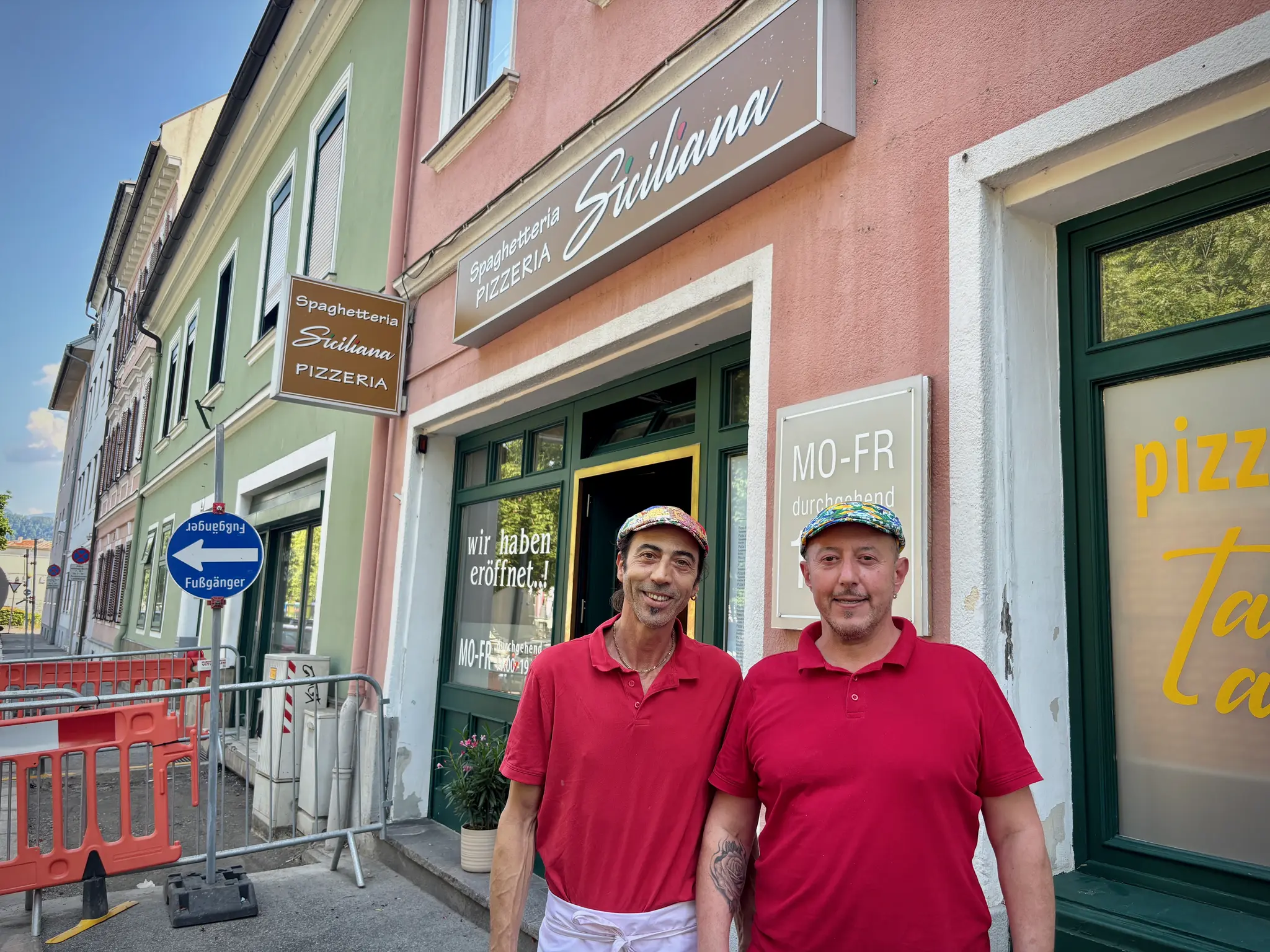 In Klagenfurt: Ein Hauch sizilianisches Flair weht in der Lastenstraße ...