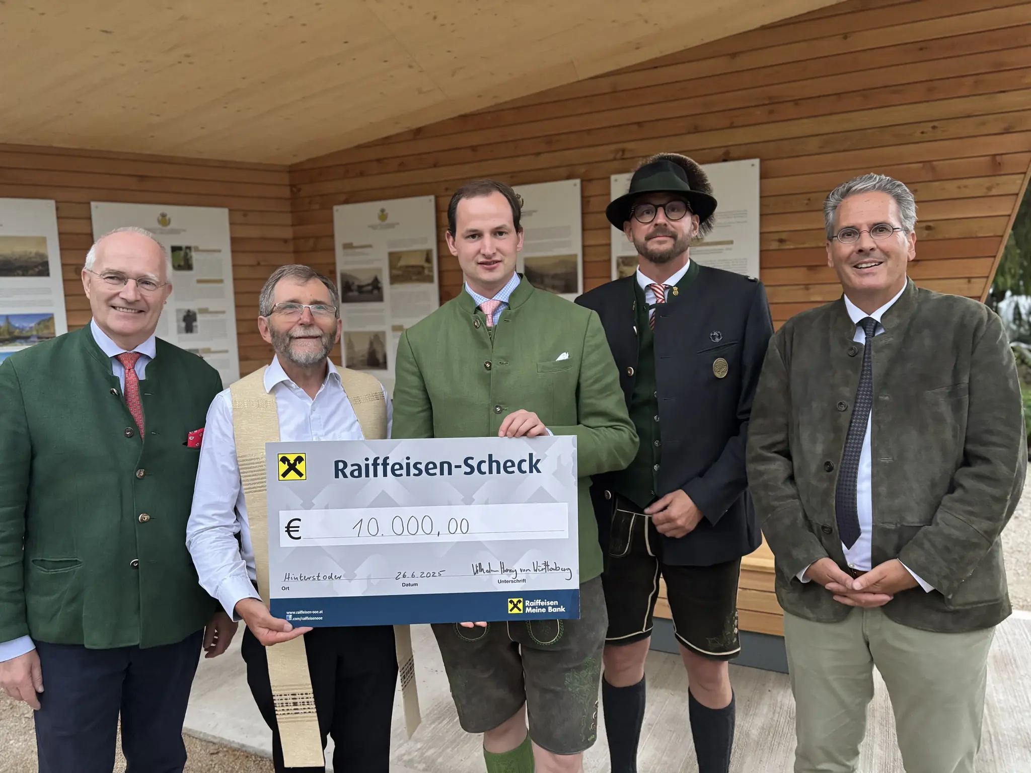 Hinterstoder: 150 Jahre Herzog von Württemberg - Kirchdorf