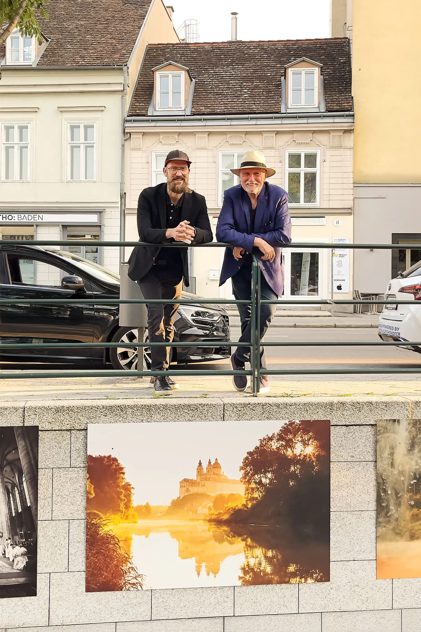 La Gacilly-Baden: Michael Liebert mit Foto vom Stift Melk vertreten - Melk