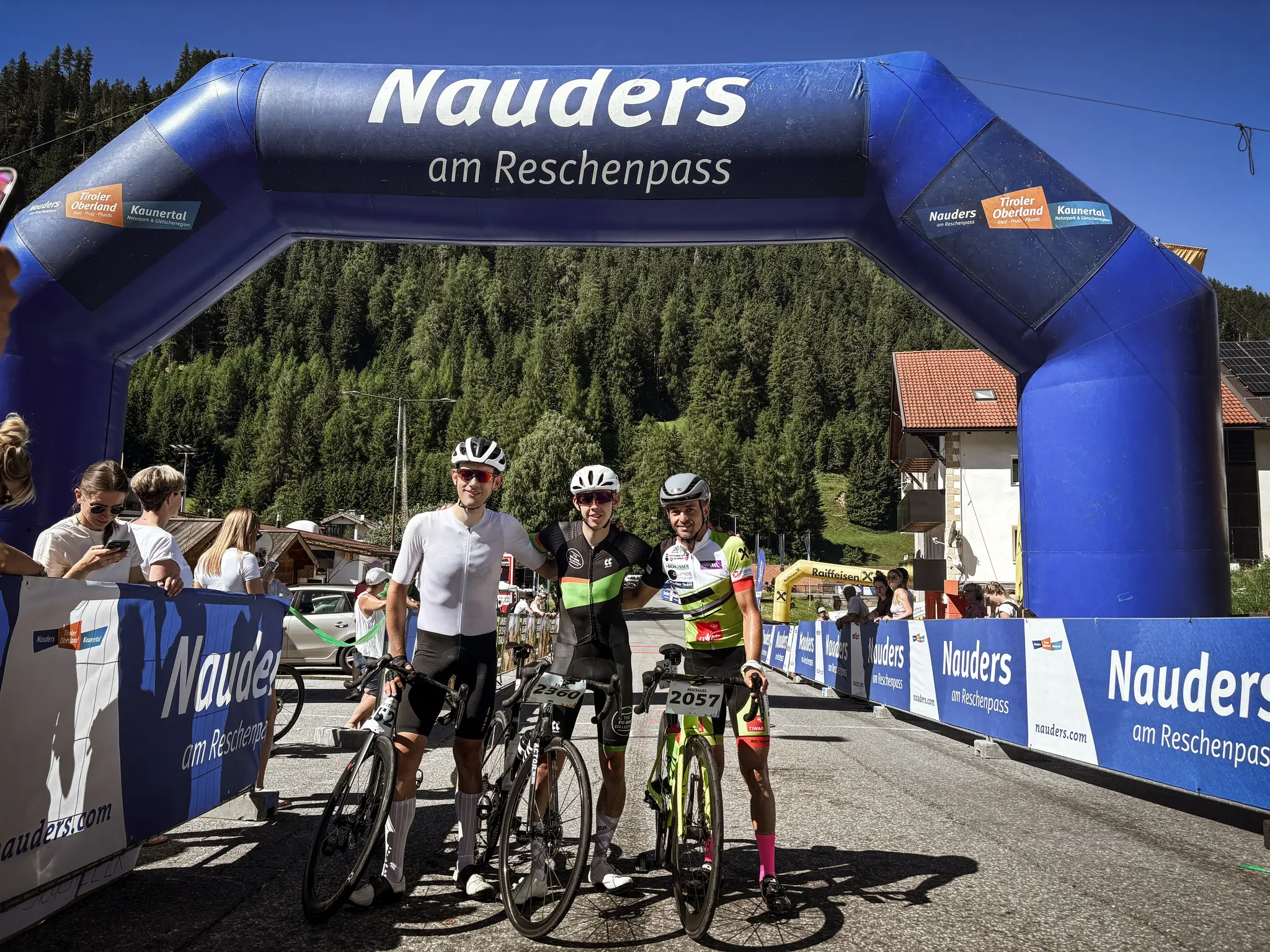Sportfest: Sportliche Höchstleistungen beim Dreiländergiro 2025 - Landeck