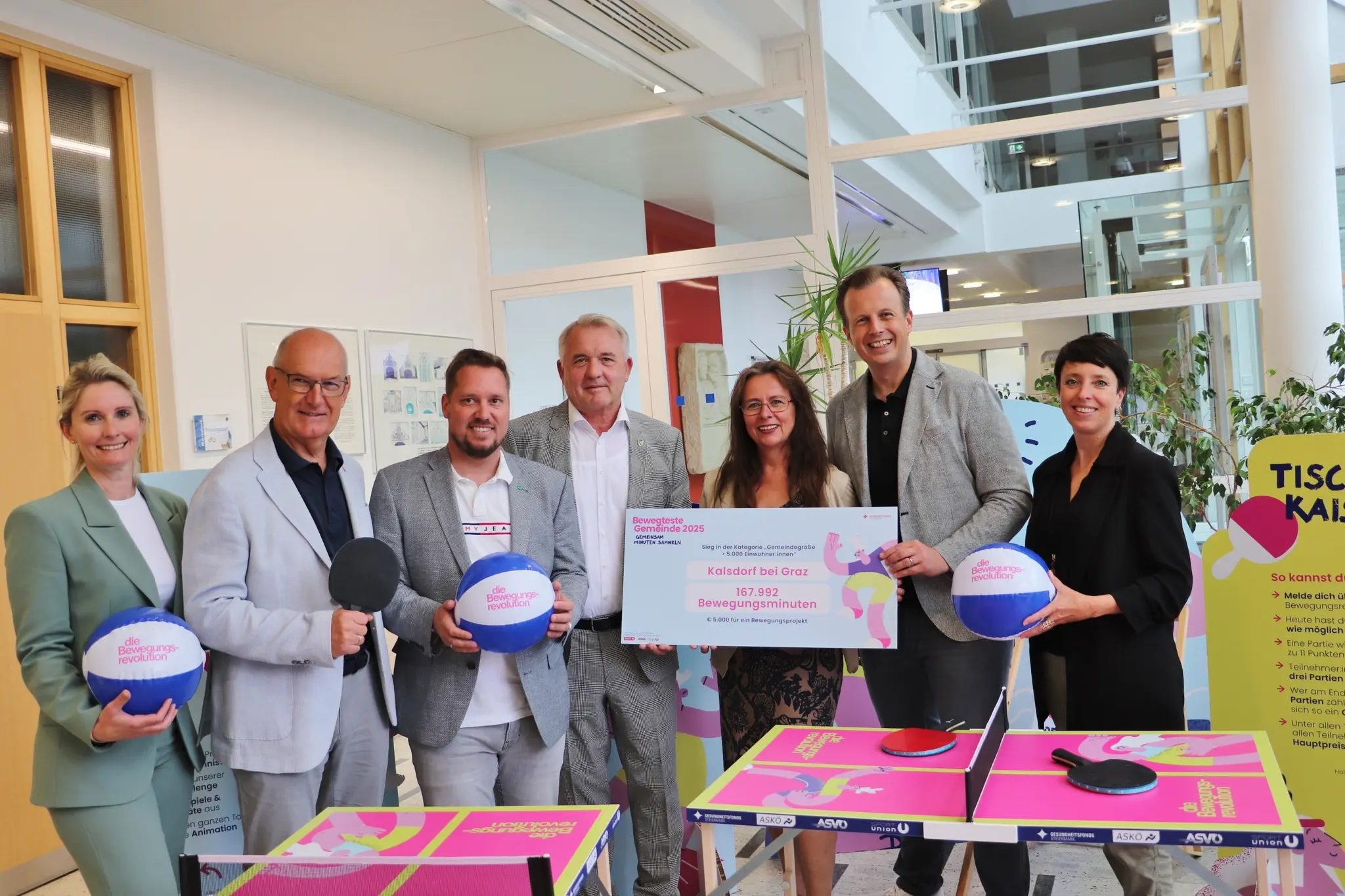 Bewegungsrevolution - Gesundheitsfonds Steiermark: Kalsdorf wurde zur ...