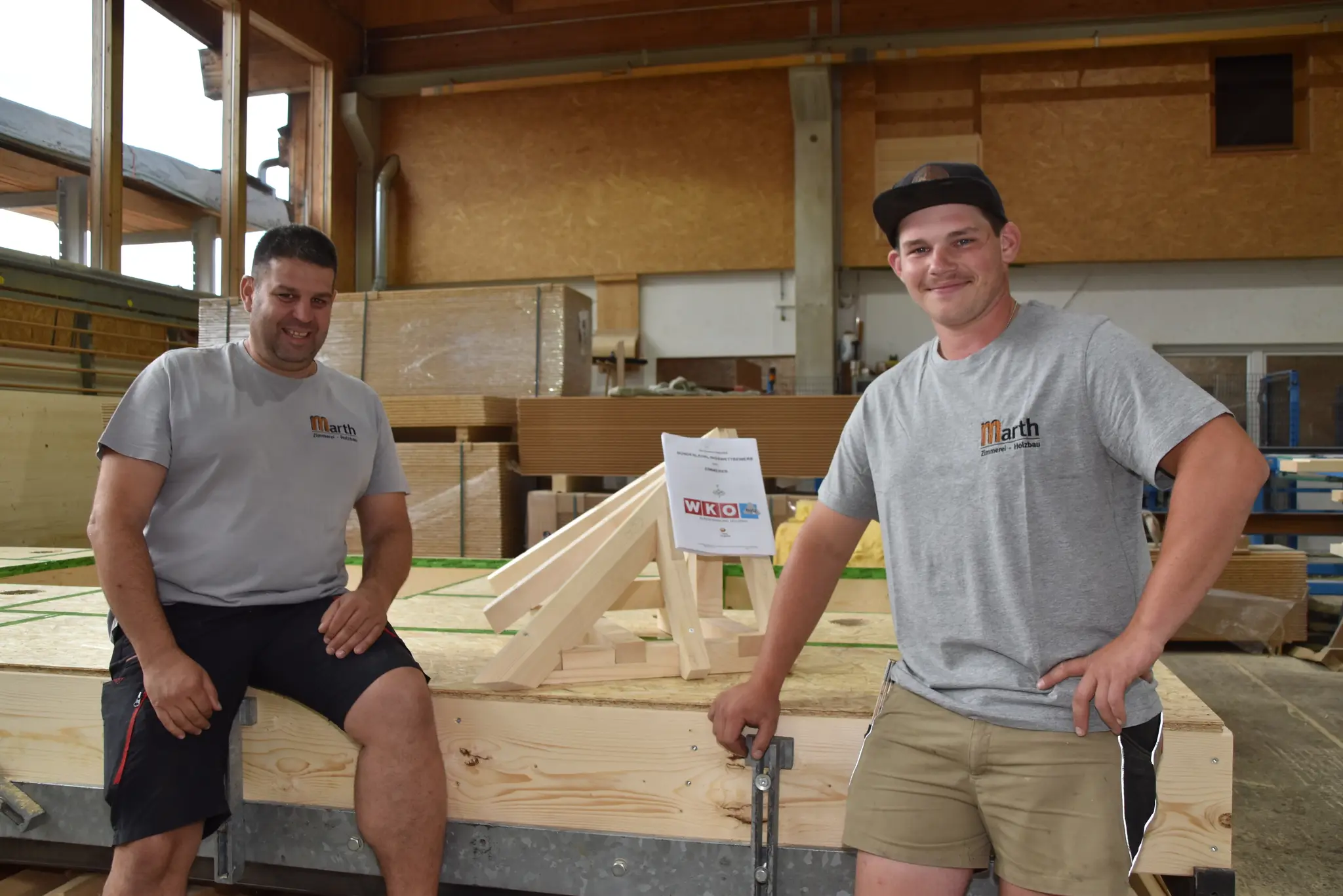 Schönberg/Mieders: Leonhard Pajk bei Bundeslehrlingsbewerb der Zimmerer ...