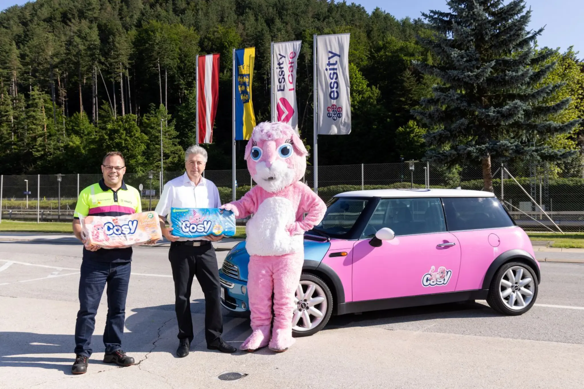 Essity in Pernitz: Doppeltes Jubiläum: 70 Jahre Cosy und 65 Jahre ZEWA ...