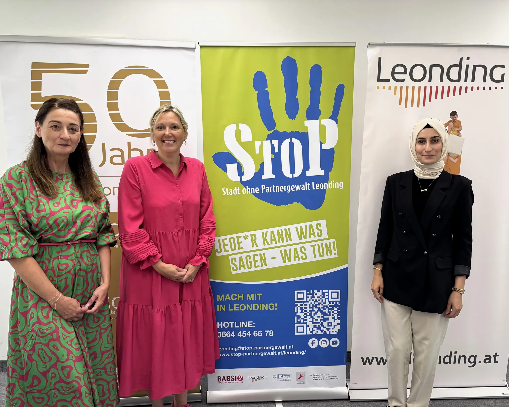Projekt „StoP – Stadt ohne Partnergewalt": Leonding setzt ein starkes ...