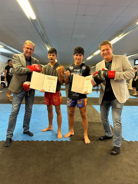Ennser Kampfsportler: Jugendsportauszeichnung für Adam und Daniel Conka ...