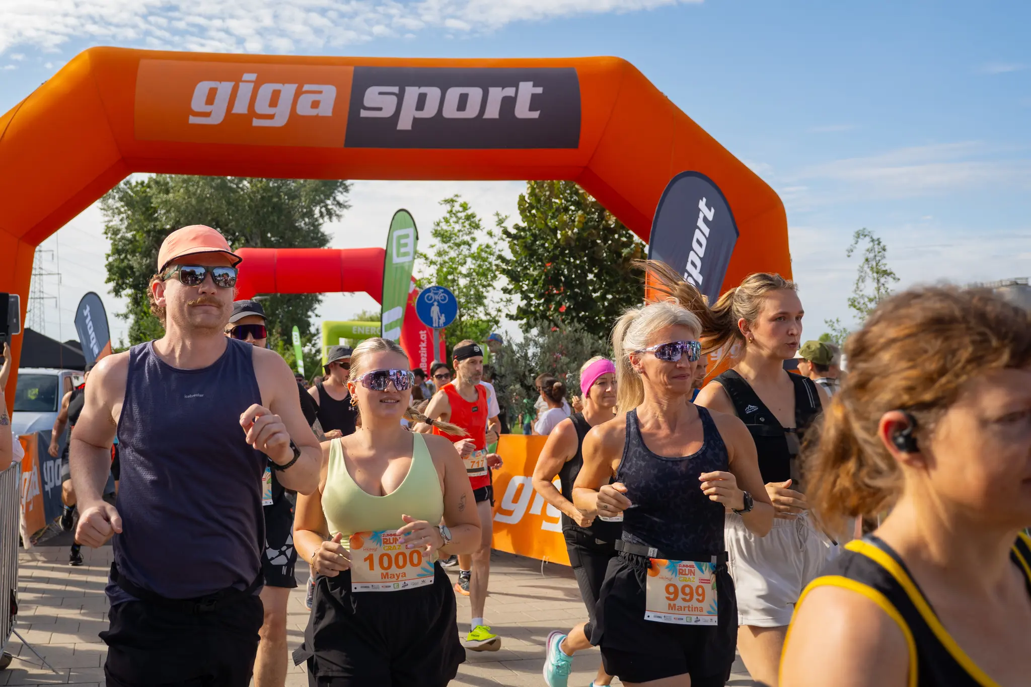 Bildergalerie: Die besten Schnappschüsse vom Summer Run 2025 an der Mur ...