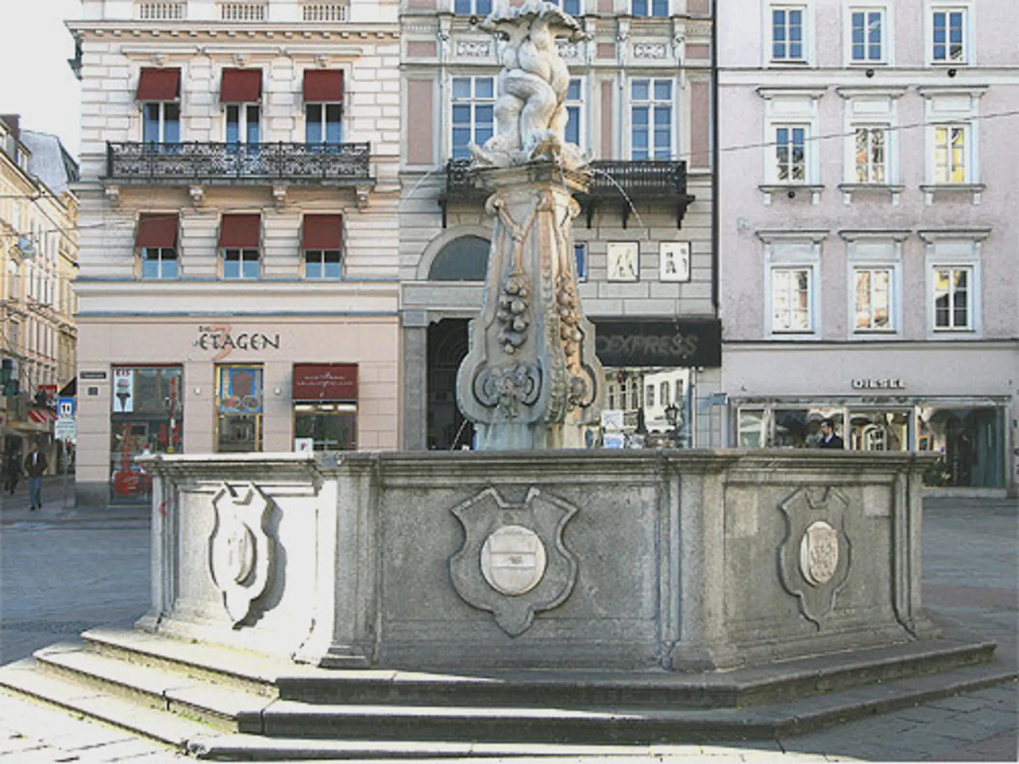 Linzer Stadtgeschichte: Warum Linz mehrere Neptunbrunnen hat und ...
