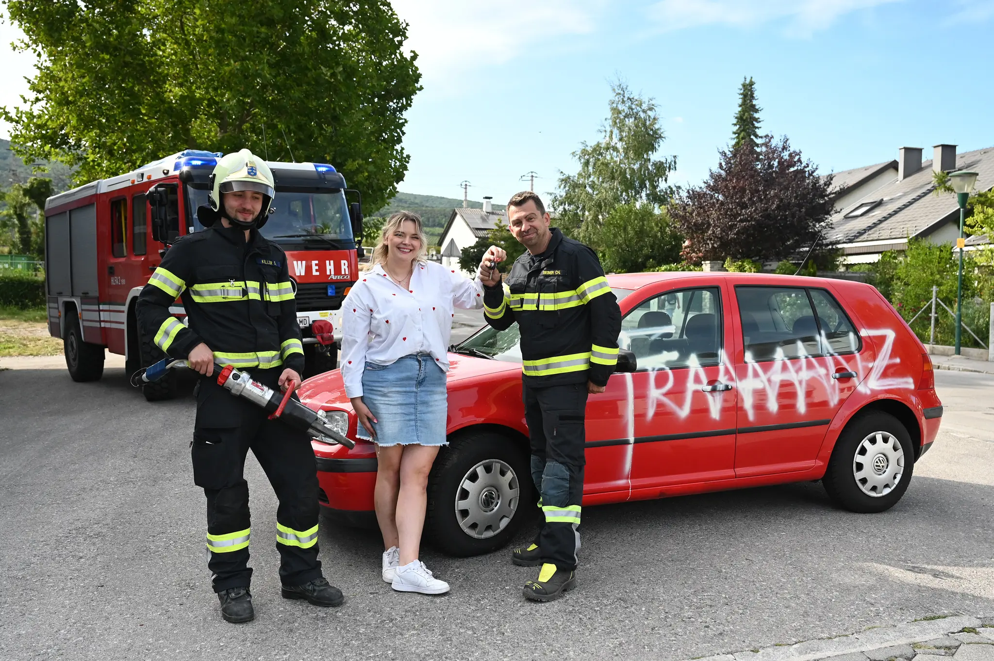 Gumpoldskirchen: Übungsauto für Feuerwehr erinnert an Franz Nebuda ...