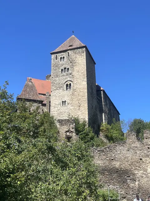 Burg Hardegg: Im August war sie für zwei Wochen zum Besichtigen ...