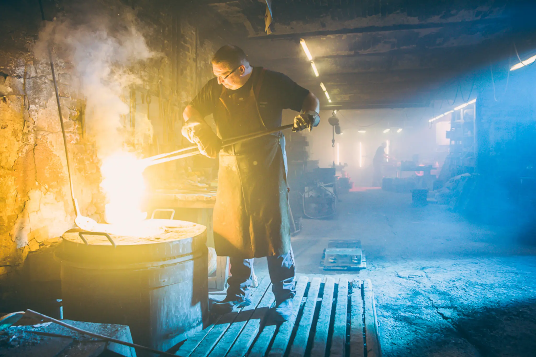 Ottakring: Martin Petermann schafft bei Rabas Guss Schönes aus Metall ...