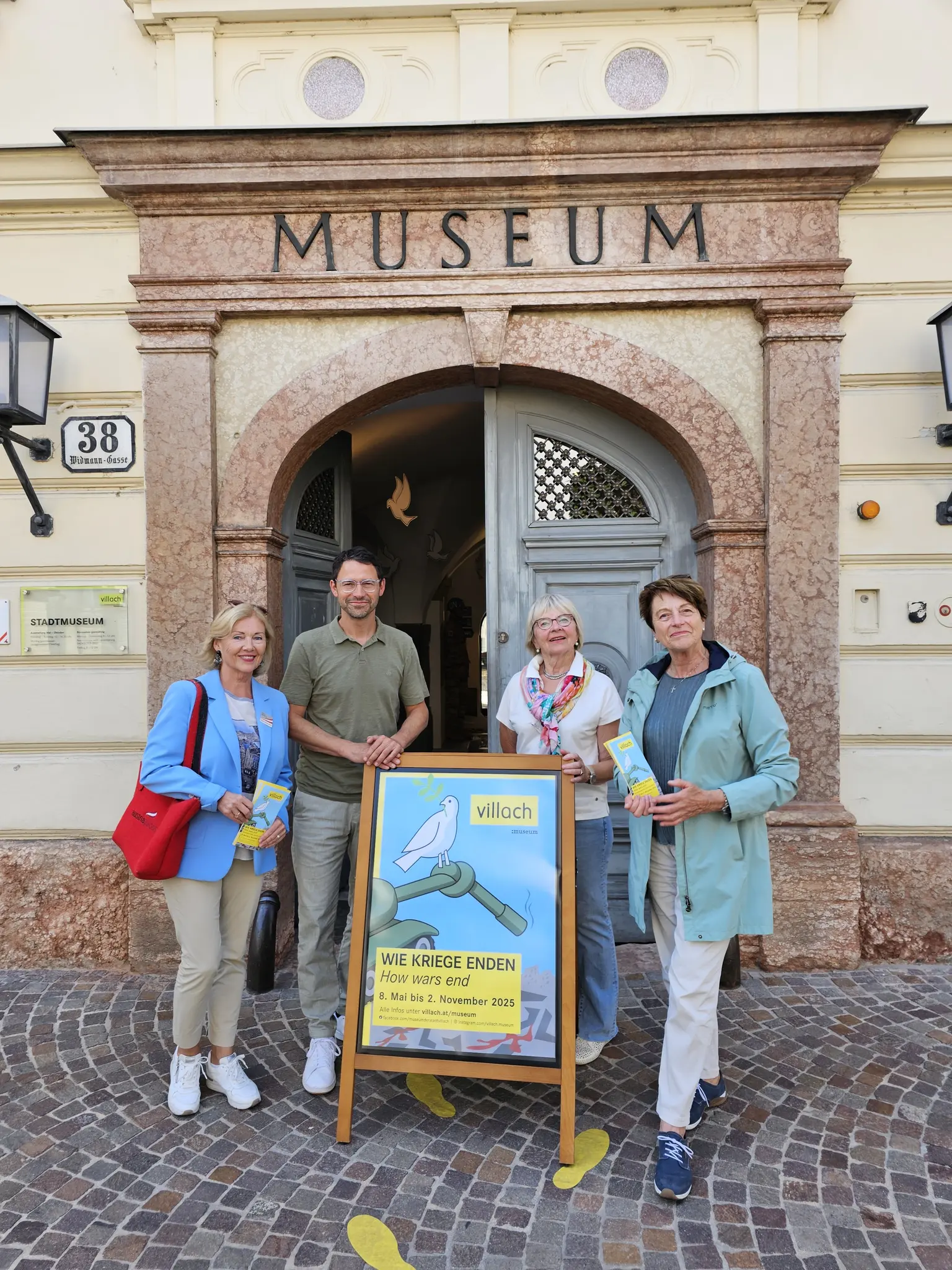 Neue Führung in Villach: Zeit.Geschichte „Frieden finden – Villach im Wandel der Kriege“ - Villach