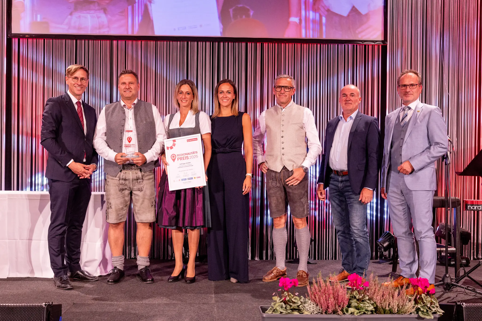Regionalitätspreis 2025: Kategorie Mobilität: Zellinger auf dem ersten ...