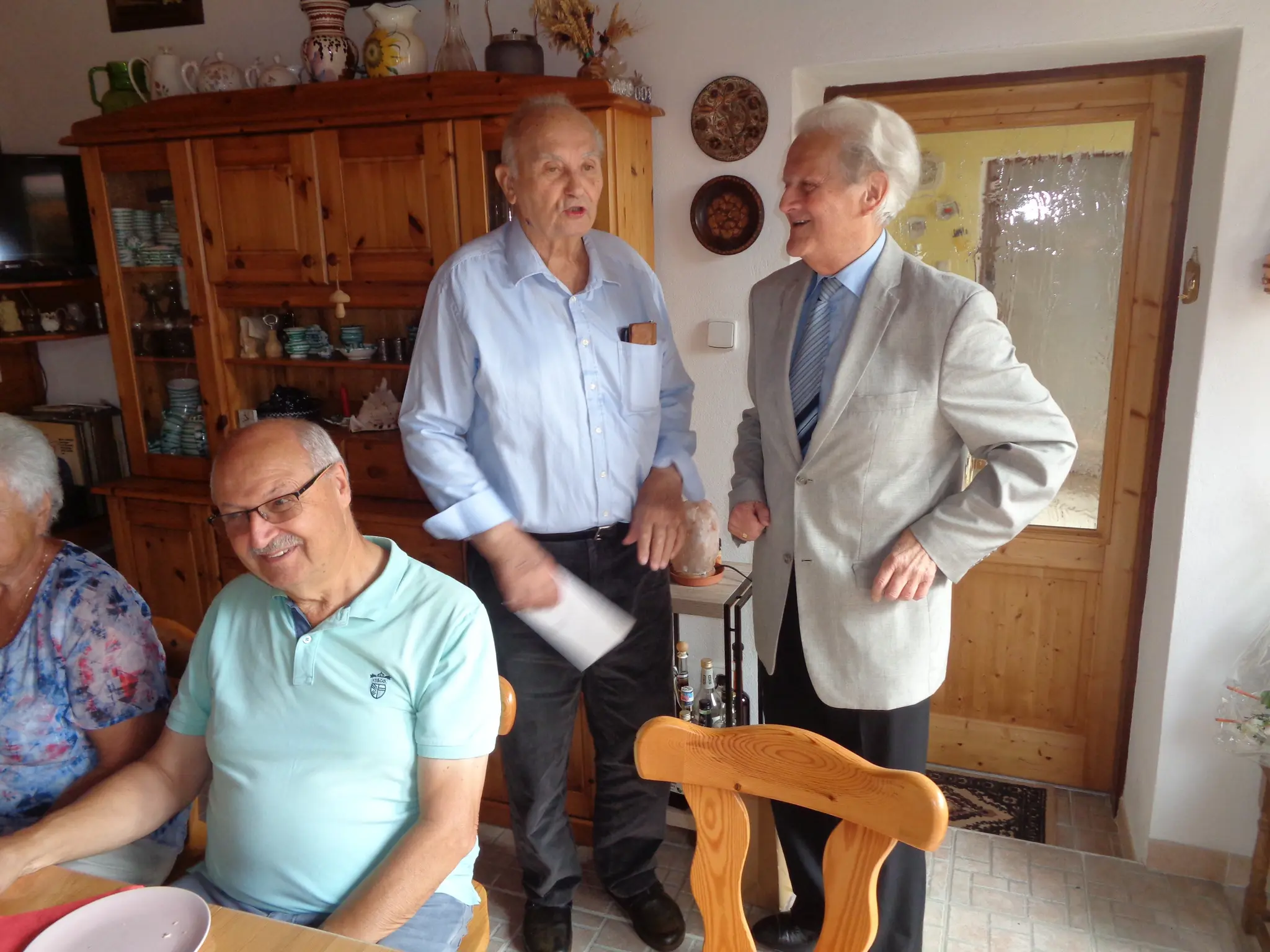 Alt-Gemeinderat Peter Soucek aus Unternalb feiert: Gratulation zum 90er ...