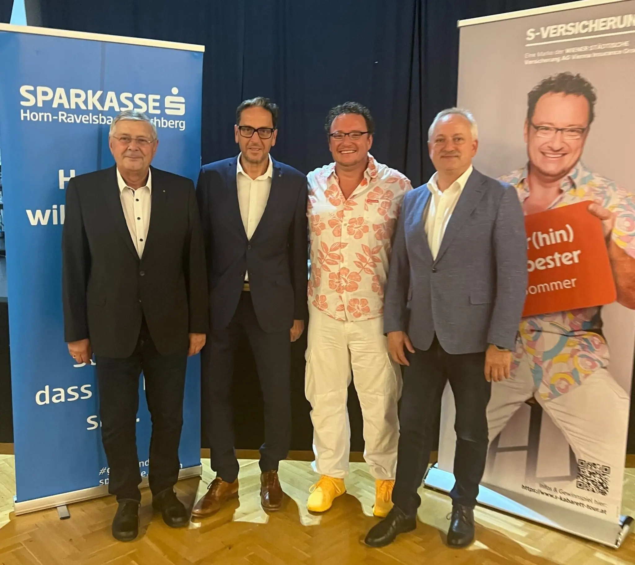 Die Sparkasse lud ein: Kabarett vom Feinsten im Vereinshaus Horn - Horn