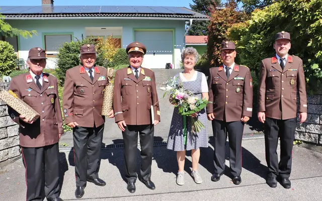 80. Geburtstag von Karl Wolf: Grandseigneur der FF Kalsdorf feierte den ...