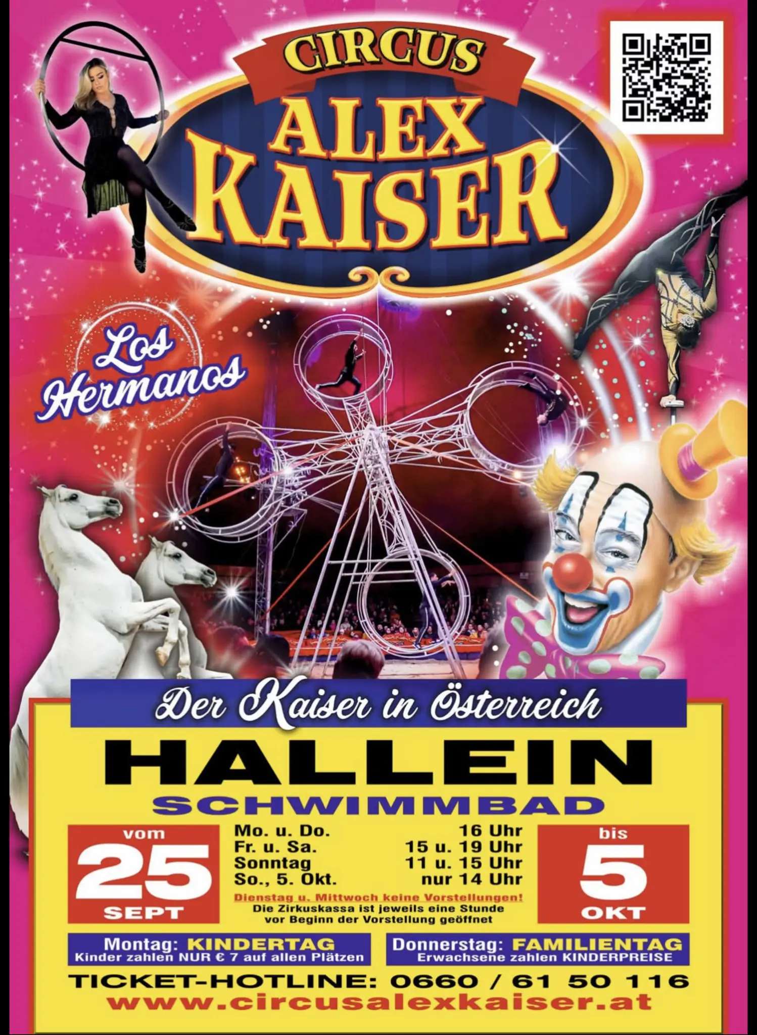 Circus in Hallein: Circus Alex Kaiser in HALLEIN - Tennengau