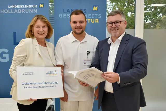 Zivildiener des Jahres: Landessieger ist Marcel Rauer aus Hollabrunn ...