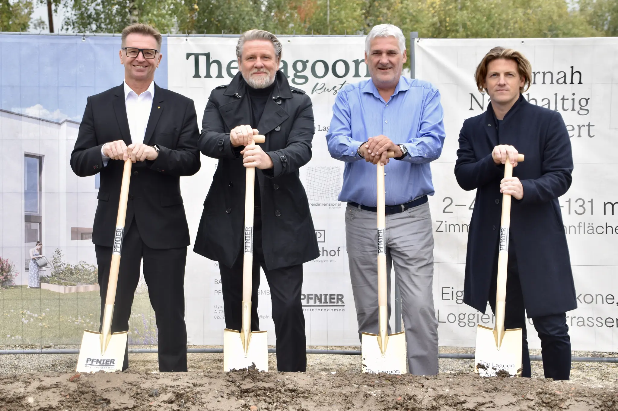 Spatenstich: Start für Neubauprojekt "The Lagoon" in der Freistadt Rust ...