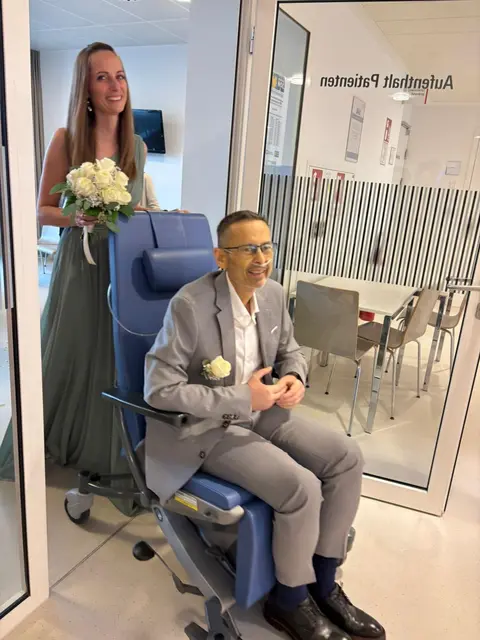 Neunkirchen: Nach bewegender Hochzeit im Spital verstarb Stefan Huber - Neunkirchen