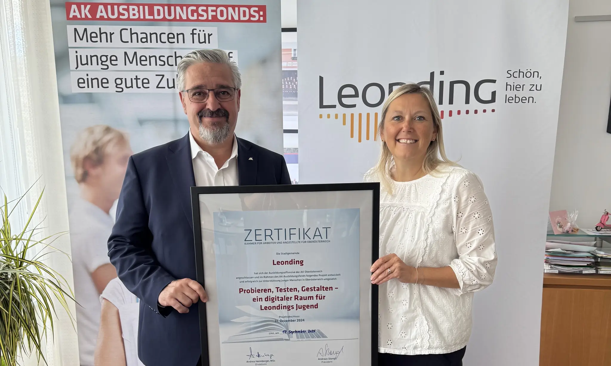 Digi-AHS Leonding: Digitales Lernen am BildungsCampus Hart - Linz-Land