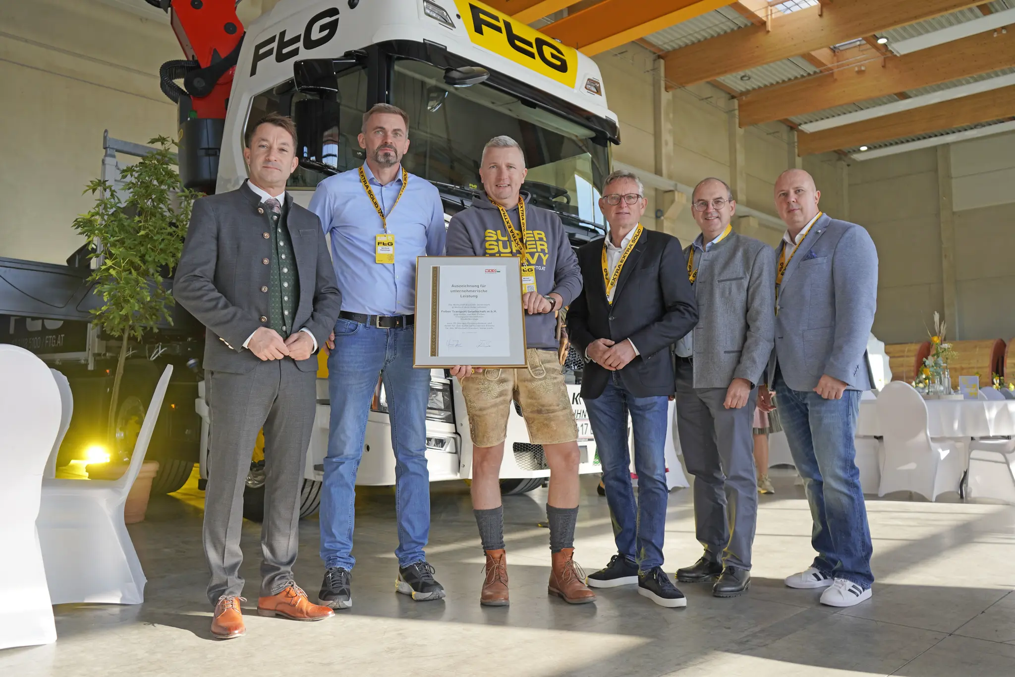 Felber Transporte: Ein echter Erlebnistag bei den Transportprofis - Weiz