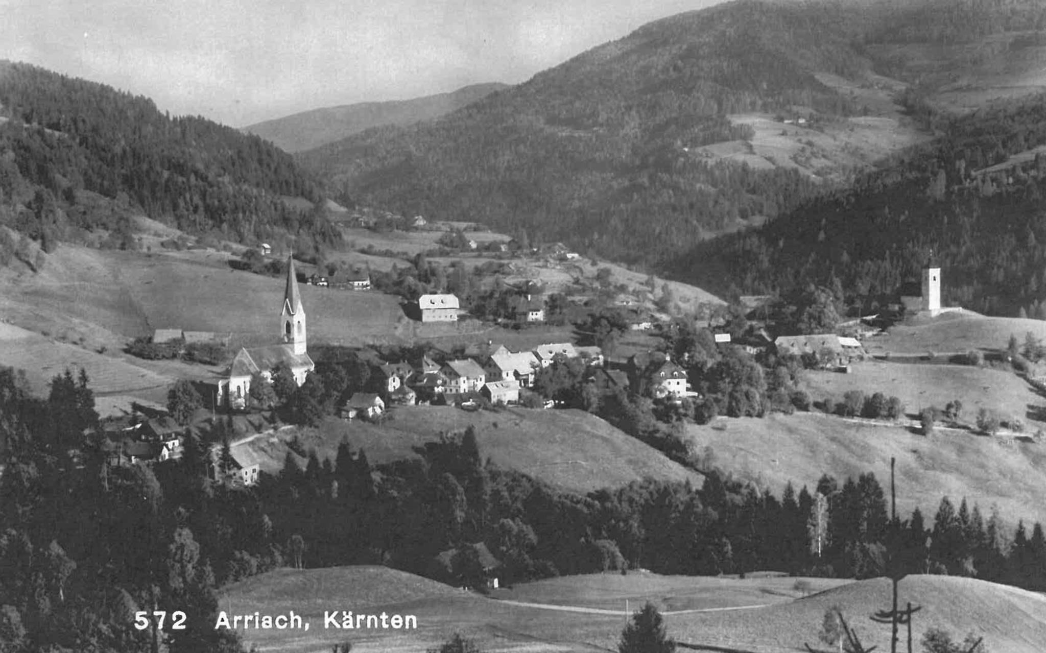 Arriach früher: Historische Ansichten zeigen den Lauf der Zeit ...