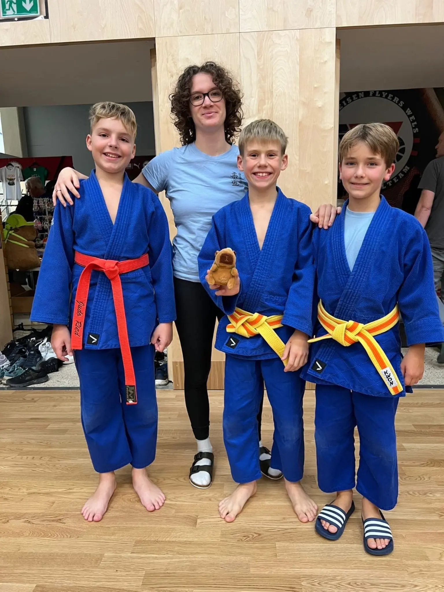 280 Starter in Wels: Podestplatz für Florian Aigner bei Judo-Turnier - Ried