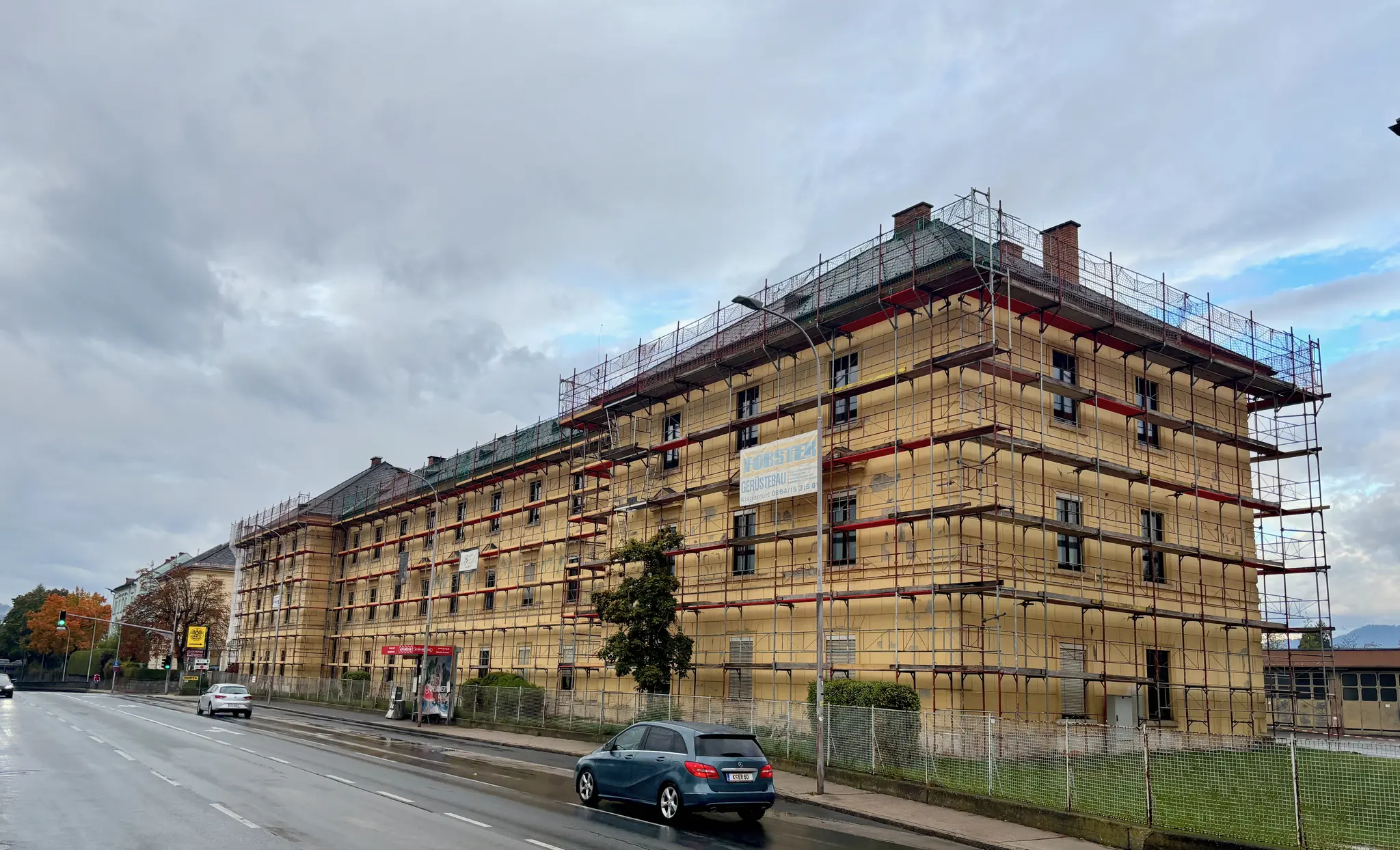 In Klagenfurt: Die Georg-Goess-Kaserne erhält einen neuen Anstrich ...