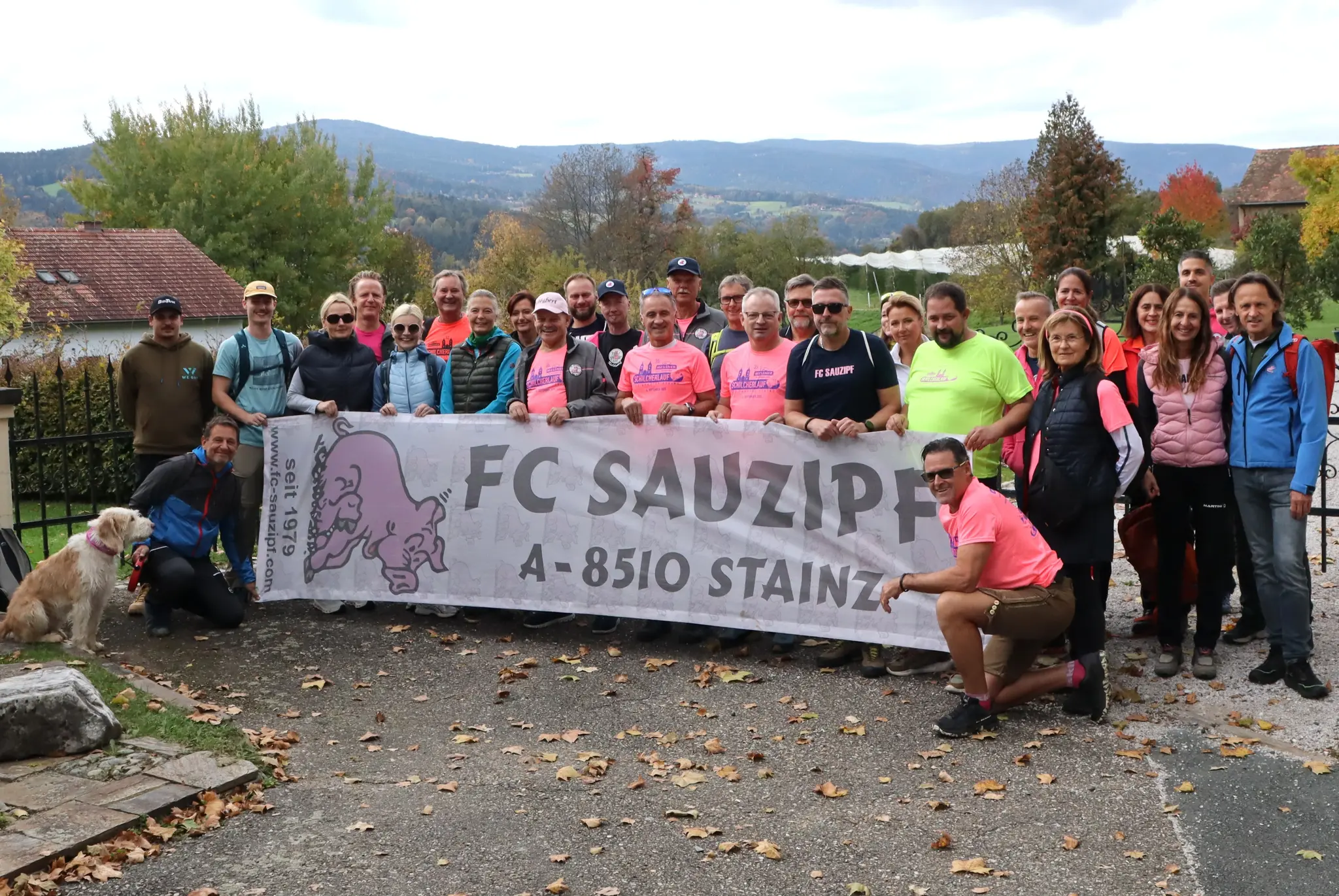 Dank für die Schilcherlauf-Mitarbeit: Sauzipf-Wanderung zum Weingut ...