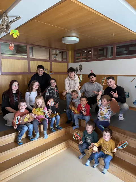 Kreativität/Kinder: Kreativer Bastelvormittag im Barbara Kindergarten ...