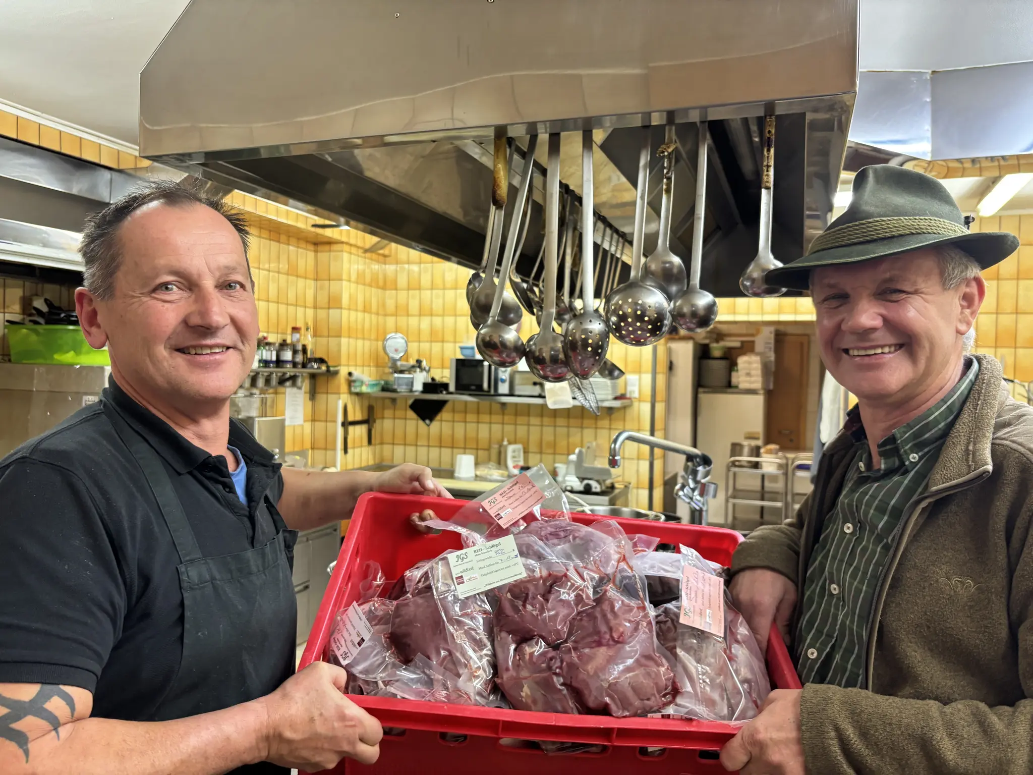 Höchste Qualität aus der Natur: Die ganze Region Wels ist wild auf Wild ...