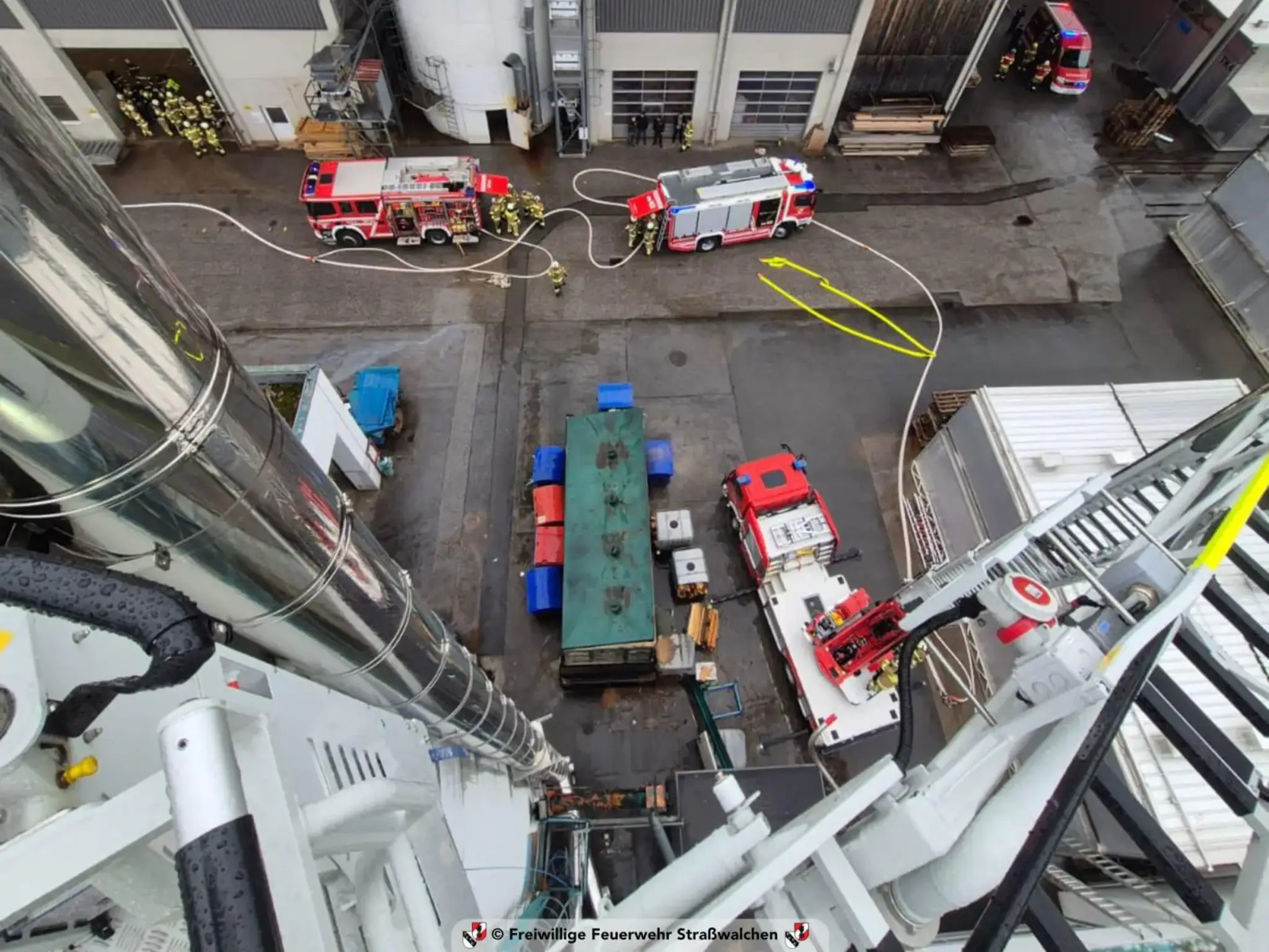 Brand bei der Firma Mafi in Straßwalchen: Filteranlage fing Feuer ...