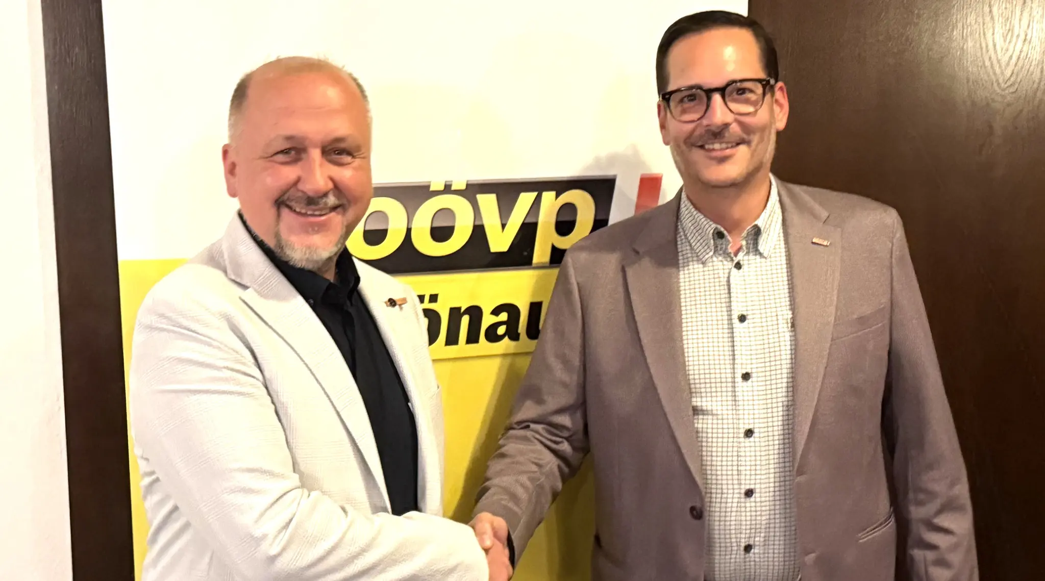 Schönau: Erwin Kriechbaumer als ÖAAB-Obmann bestätigt - Freistadt