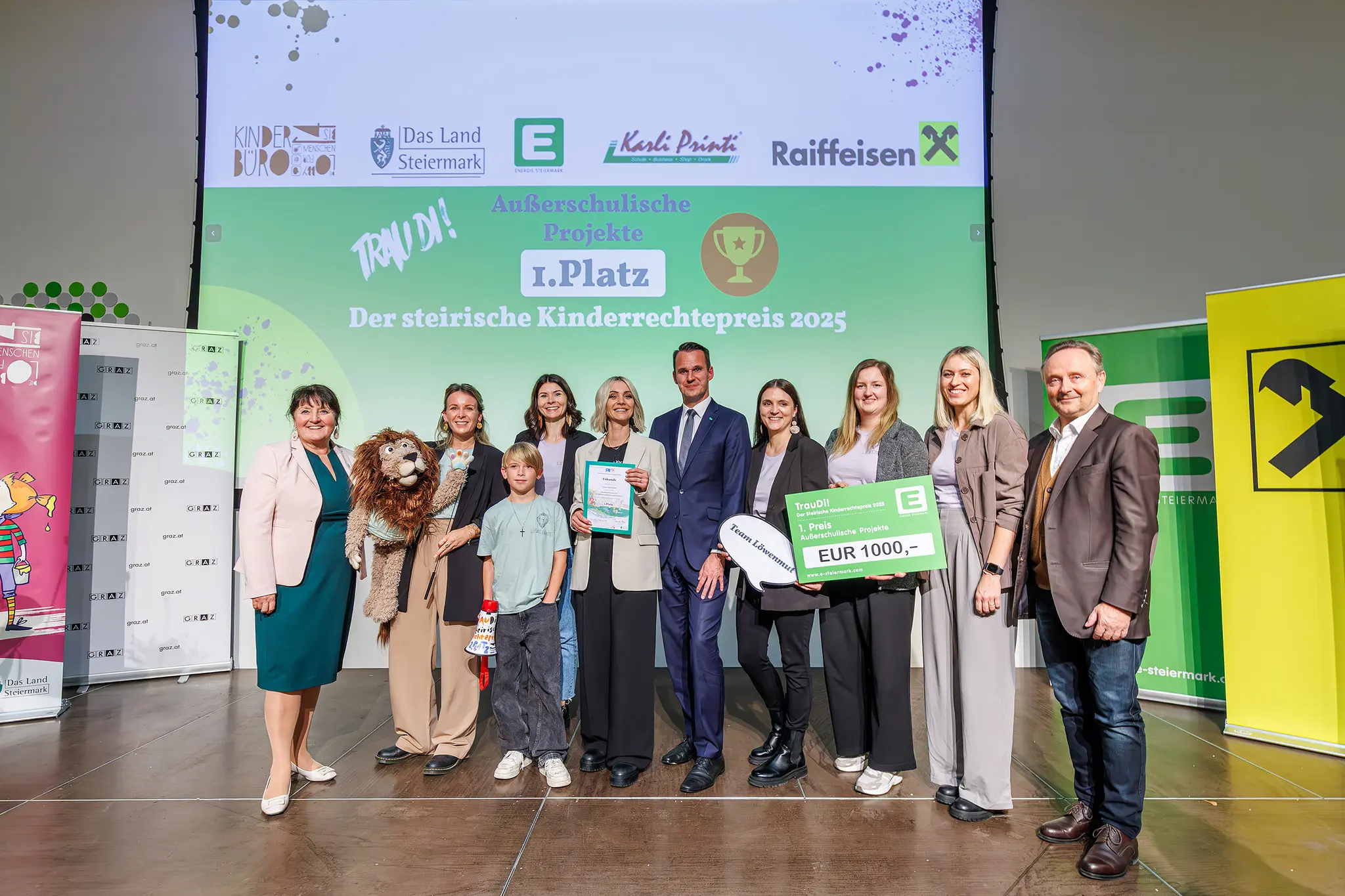 Kinderrechte-Gala: Wenn starke Projekte Kindern Mut machen - Steiermark