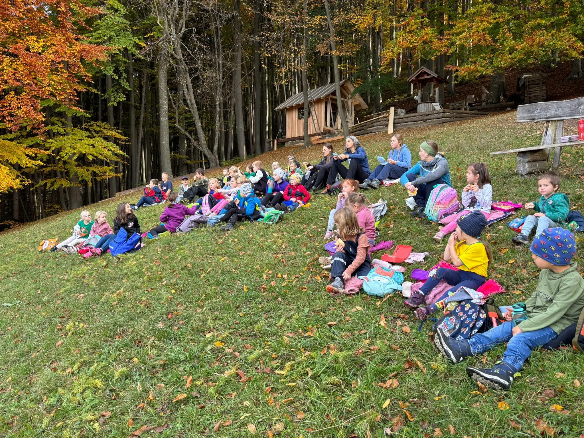 Wandertrag: Herbstwanderung begeisterte Kindergarten und Volksschule ...