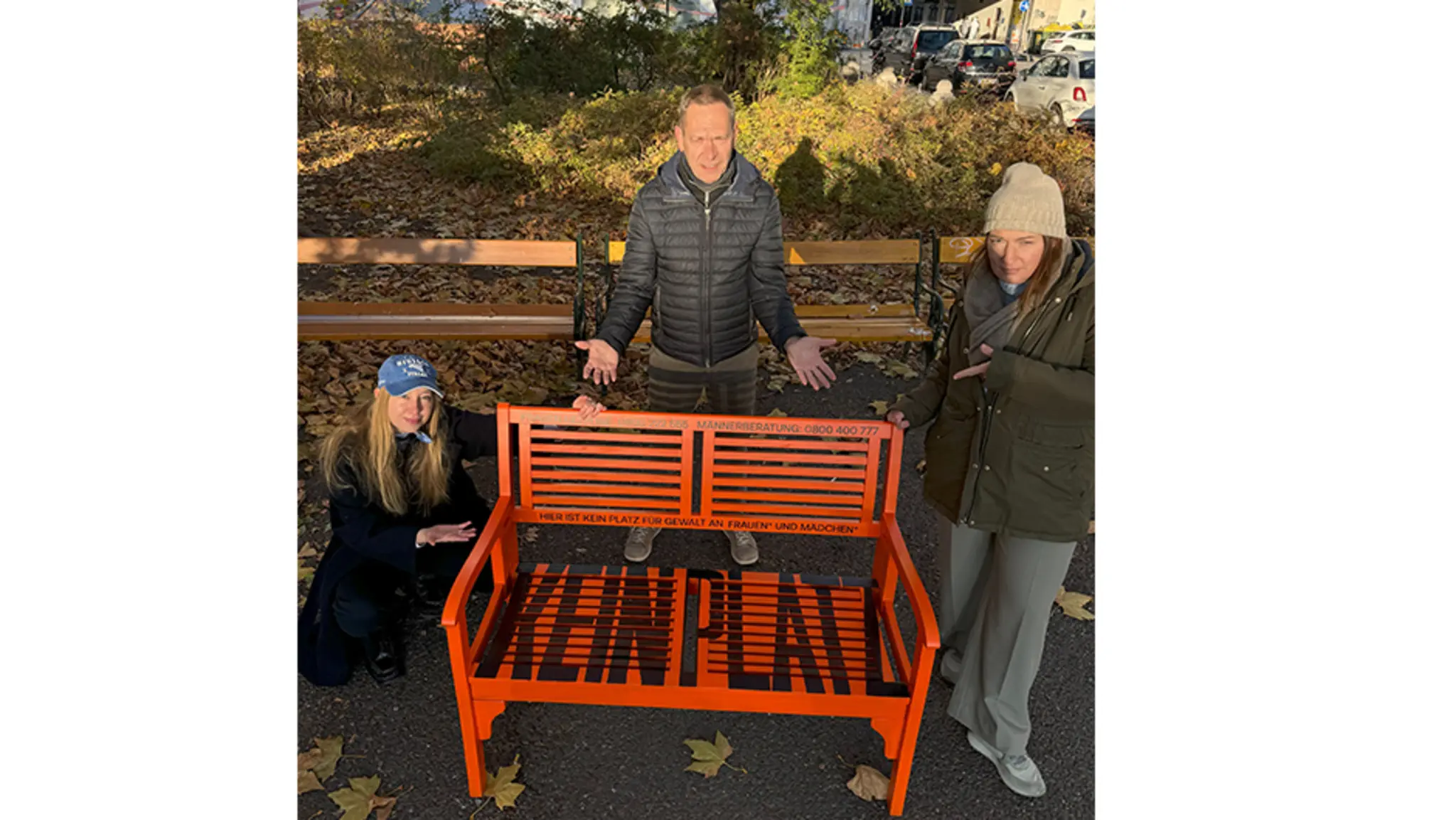 Kampagne der Grünen Innere Stadt: Ein oranges Zeichen setzen gegen ...